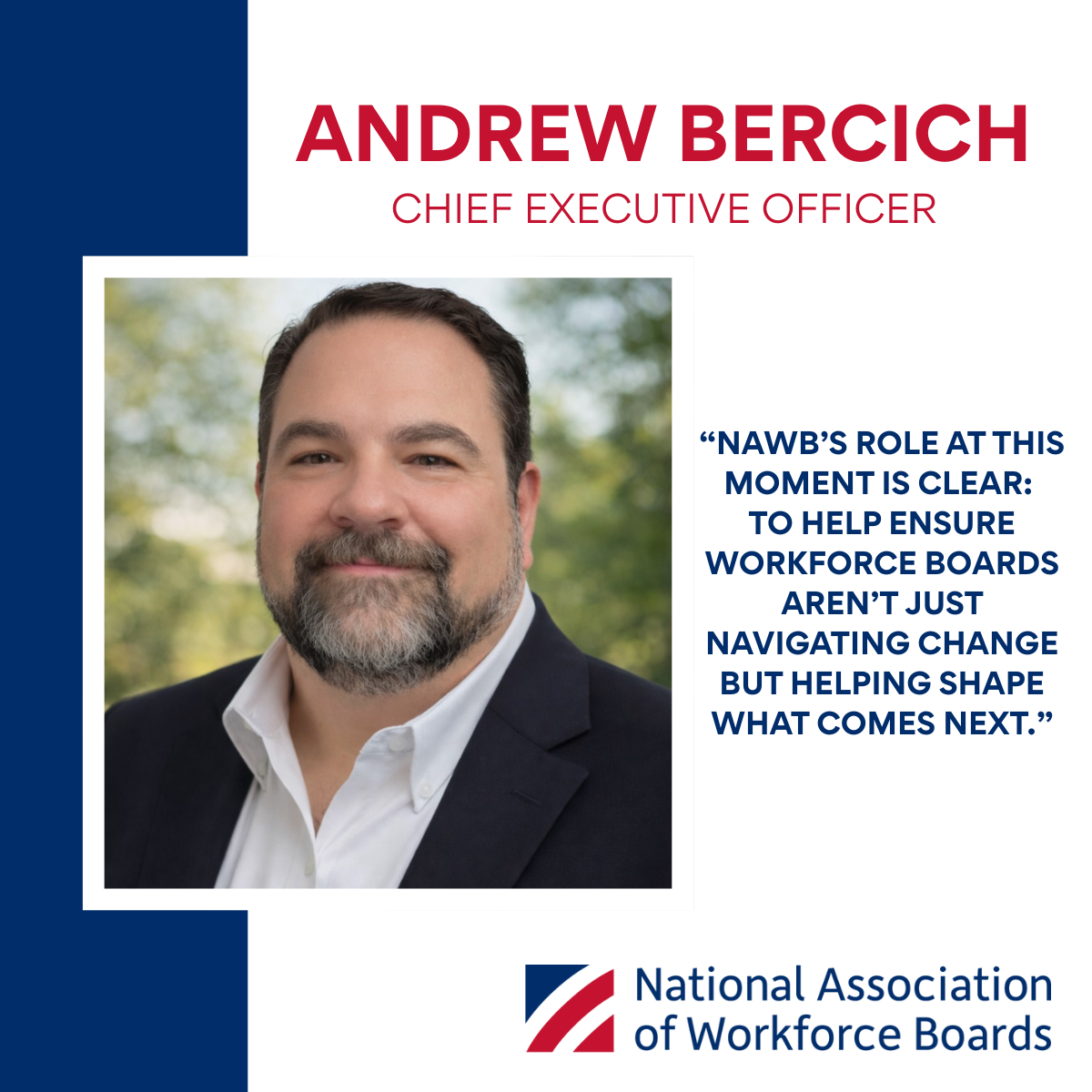 National Association of Workforce Boards Appoints Andrew Bercich as ...